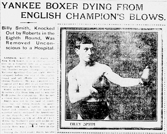 JACK ROBERTS VS. BILLY SMITH: THE FIGHT THAT PUT BOXING ON TRIAL 120 ...